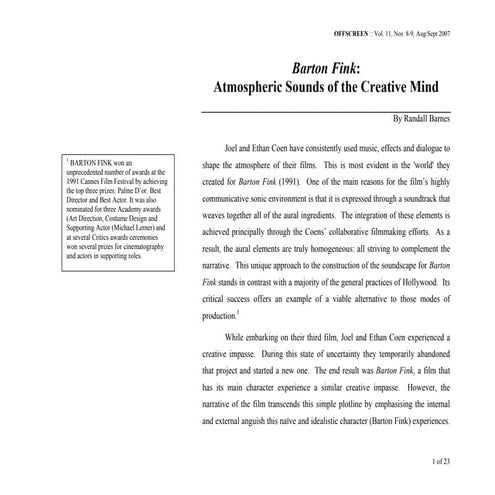 barnes_bartonfink | PPT