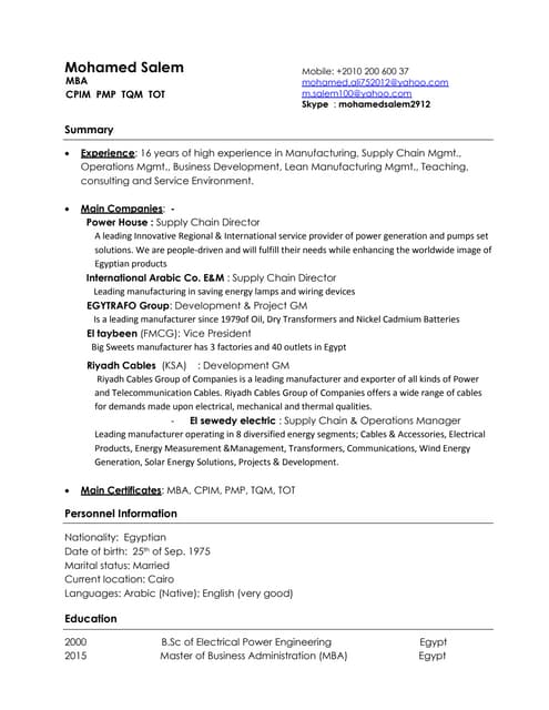2016-06 James Handyside CV | PDF