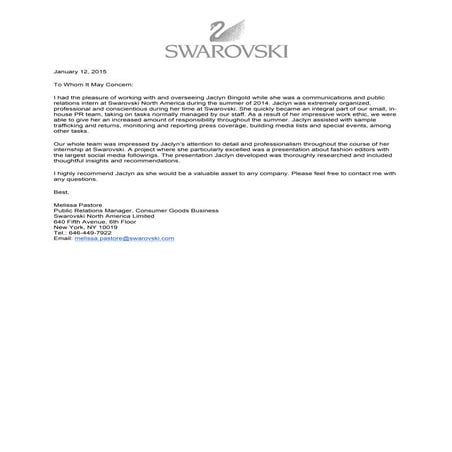 Swarovski Reference | PDF