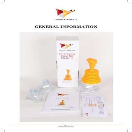 LifeVac Accreditation Document GENERAL INFORMATION | PDF