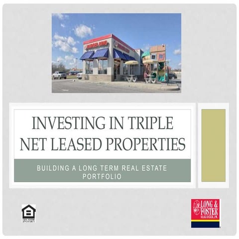 Investing in Triple Net Leased properties - power point show | PPSX