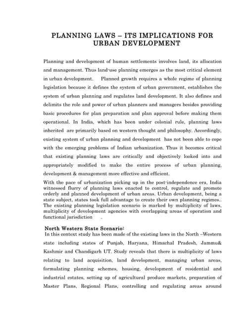 Public Spaces - PH Legal Bases and provisions in the New Urban Agenda | PDF