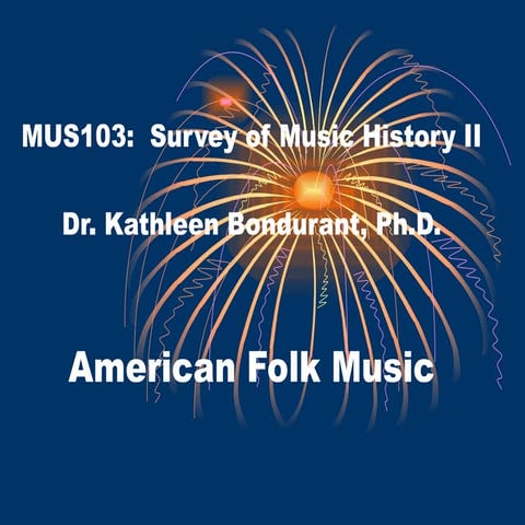 6 A.Folk Music | PPT