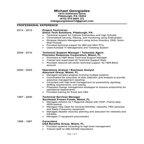 Amanda Morgan CV Dec 2015 | DOC