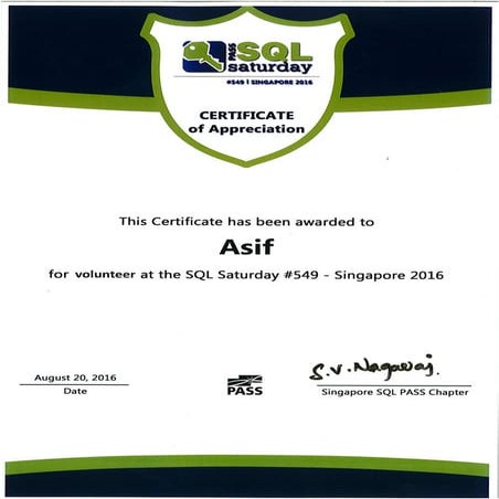 SQL Pass Chapter | PDF