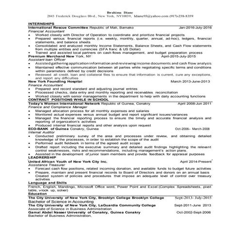 Resume - ECI | DOC
