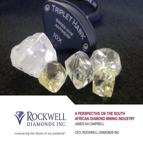 A perspective on The South African diamond mining industry | PDF
