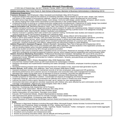 Derah Onuorah Resume | PDF