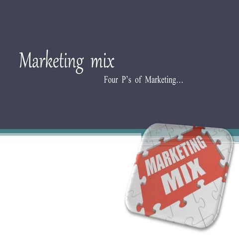 Marketing mix MM | PPT