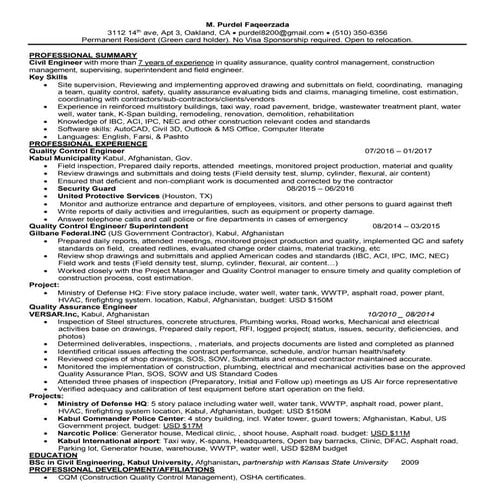 Purdel Faqeerzada Resume | PDF