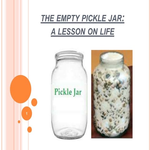 The empty pickle jar | PPTX