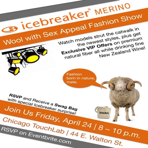 Icebreaker Fashion Show Flyer | PDF