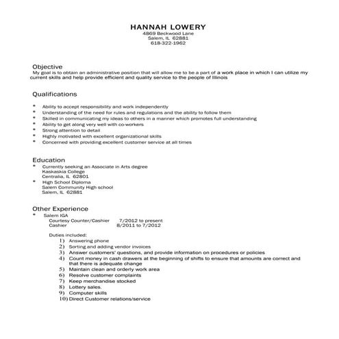 HANNAH LOWERY resume | RTF