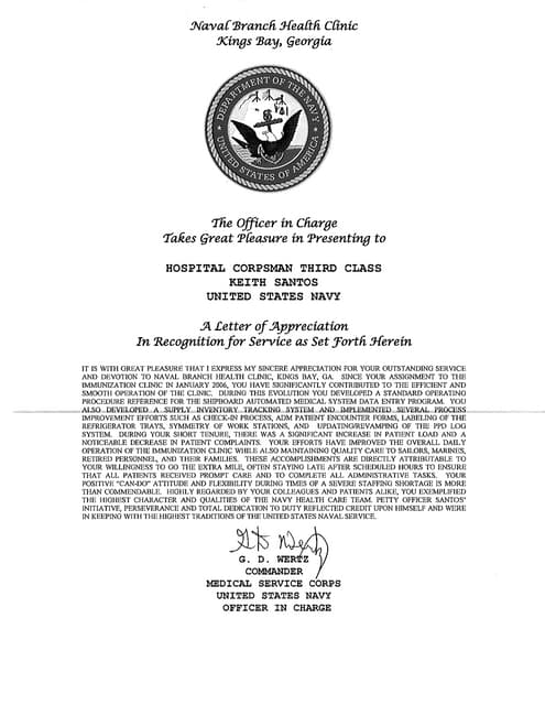 Keith Santos Letter of Recommendation-2 | PDF