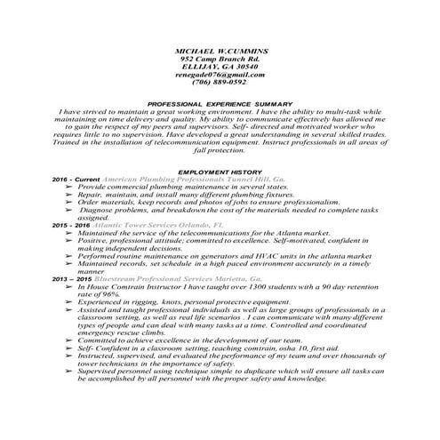 A. Allen Resume | DOC