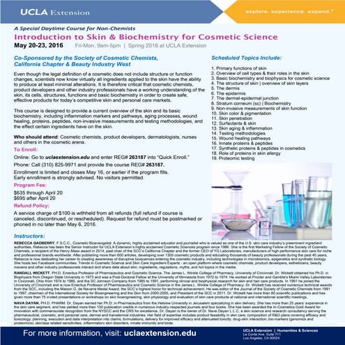 Skin & Biochem for Cosmetic Science (2) | PDF