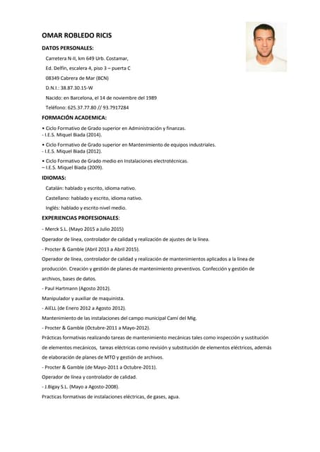 Eugene Po-Han Huang 黃柏瀚 CV | PDF | Style & Fashion