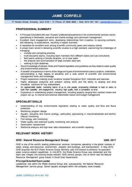 EEW 2016 short resume_1 | PDF