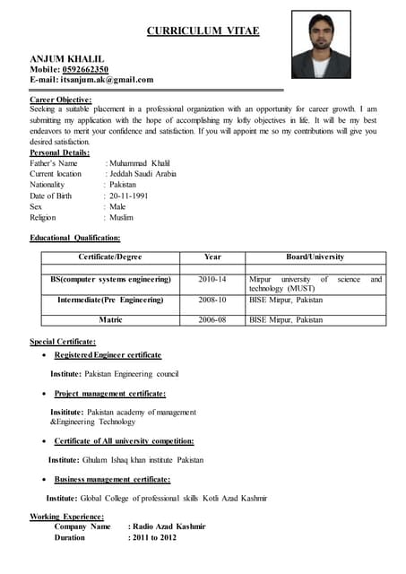 ADEL CV | PDF