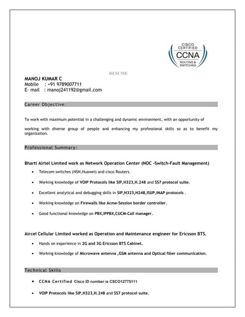 Ansar Resume | DOC | Technology & Computing