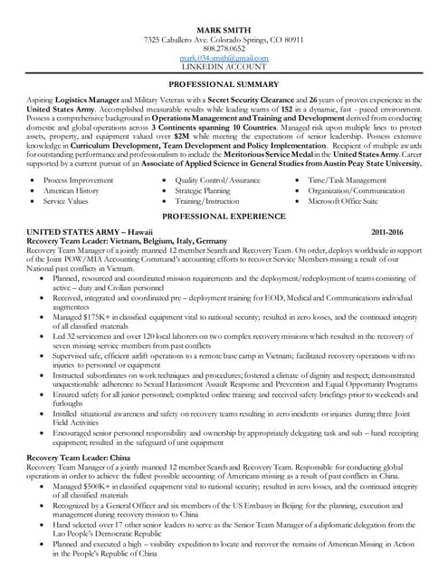 Charles M Losa resume | DOCX