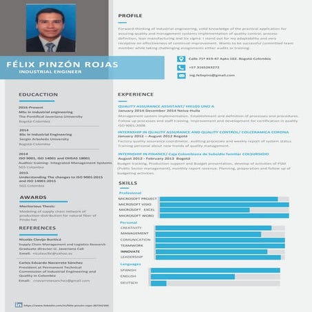 Pinzón_Félix_CV | PDF