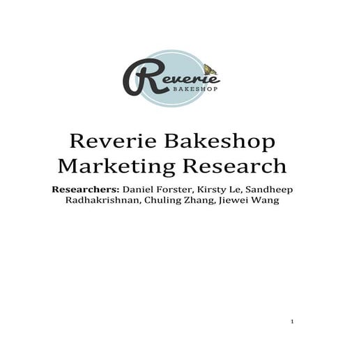 Marketing Research Paper | PDF