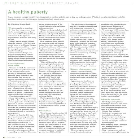 A-healthy-puberty | PDF