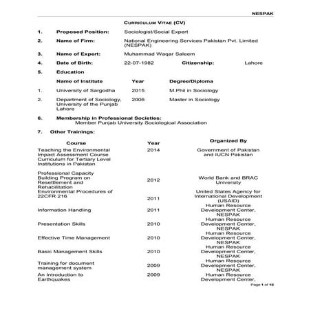 Muhammad Waqar | DOC