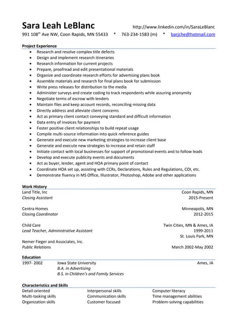Amy Fries Galvan_Resume 2015_General | PDF | Sales | Business