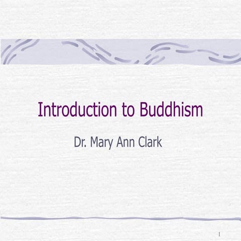 6a buddhism | PPT