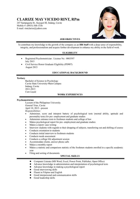 EUGENE LAPITAN RESUME | DOCX
