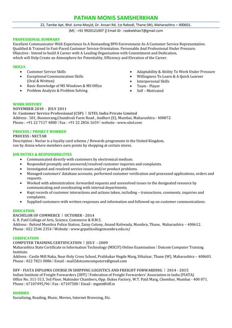 Cv of M Talha Zubair. | PDF