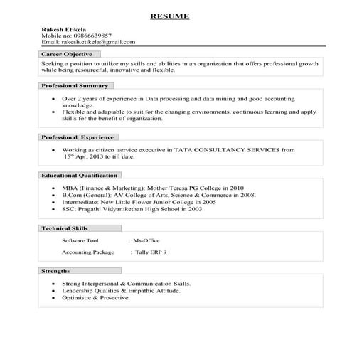 rakesh_resume | DOC