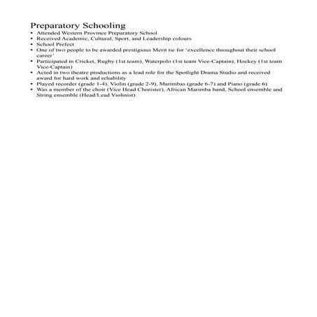 prep schooling | PDF