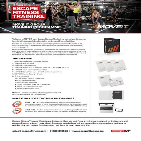 ESC5255 MOVE IT Sell Sheet - Single V2 | PDF | Fitness and Exercise ...