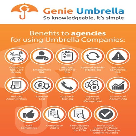 Benefits of an Umbrella Company to agencies and contractors ONLINE | PDF