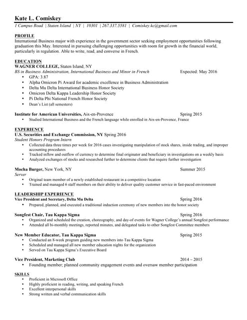 Resume naomi pratt | PDF