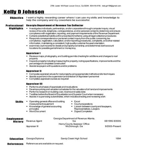 Kelly Resume 2 | PDF