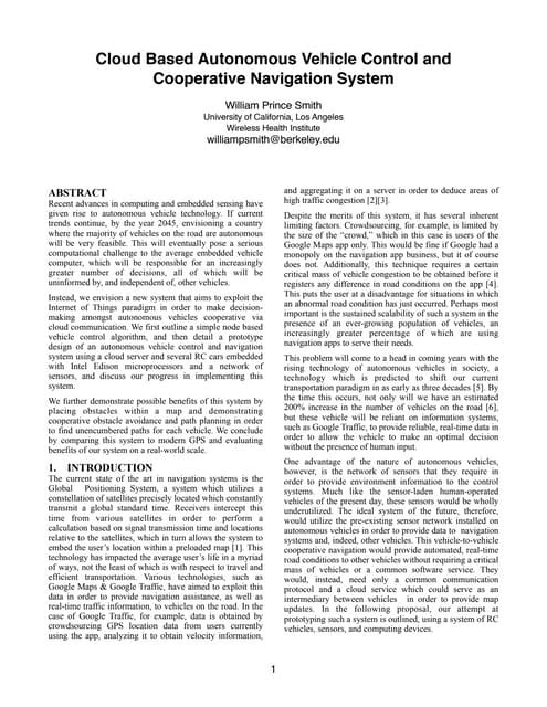 Autonomous Vehicle Working Process | PDF | Driverless Cars | Auto Type