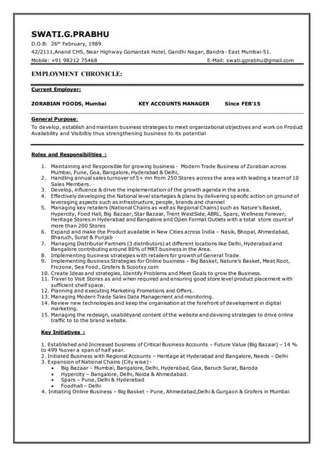 Swati Prabhu Resume - Final | PDF Swati Prabhu Resume - Final | PDF