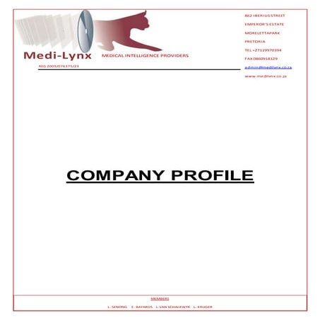 medi-lynx letterhead | PDF
