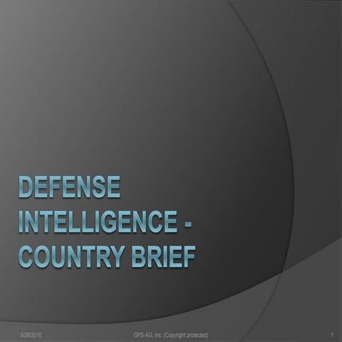 Defense Intelligence Brief_160511-03 | PPTX