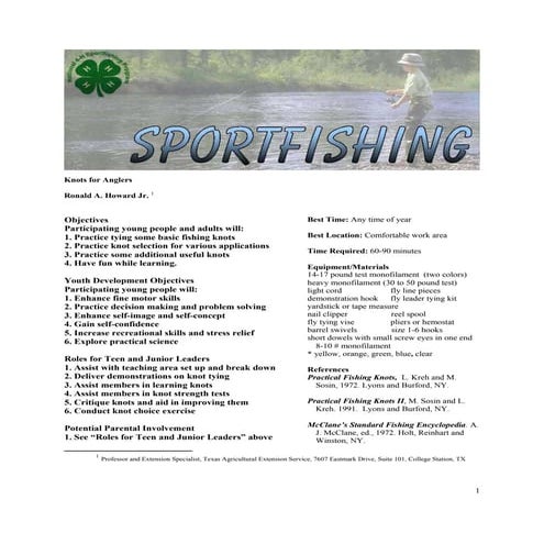 How To Tie Fishing Knots | PPT
