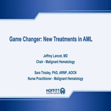 ACUTE MYELOID LEUKEMIA | PPTX