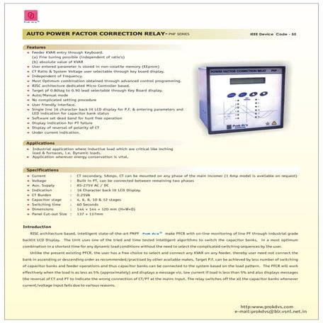frequency relay | frequency relays | | PDF