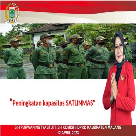 linmas lengkap disertai dengan adanya penjelasan | PPT