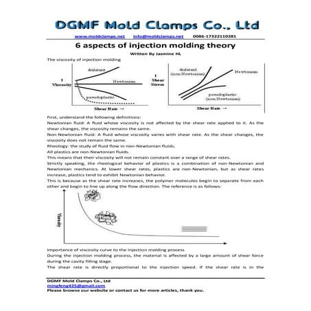 Sample Moldflow Analysis Report For Automotive Part | PDF