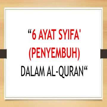 6 AYAT SYIFA.pptx