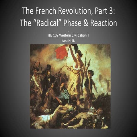 French Revolution - Radical stage & reaction | PPT